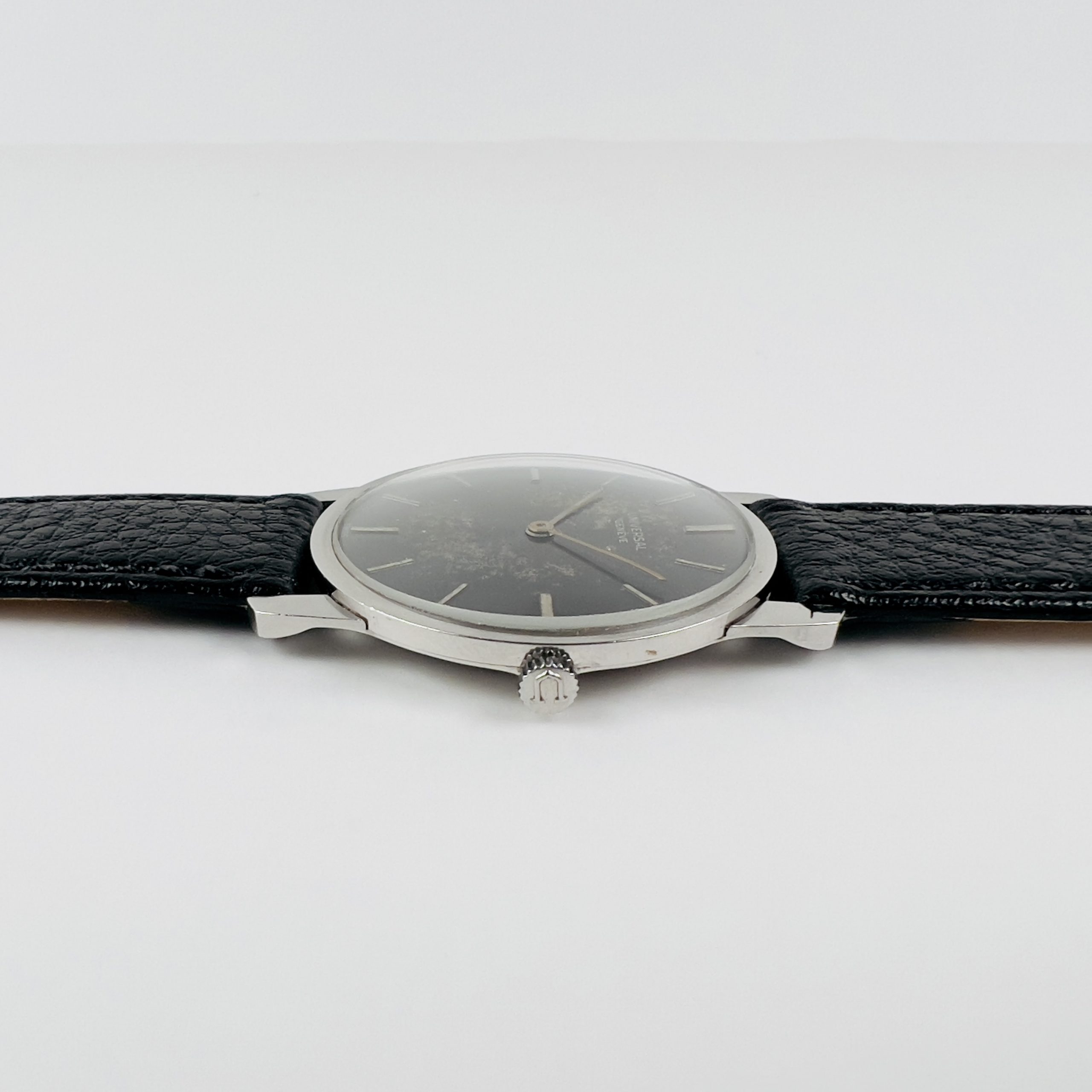 UNIVERSAL Genève BLUE/GREY CIRCA DIAL 1960 - ECY Gallery