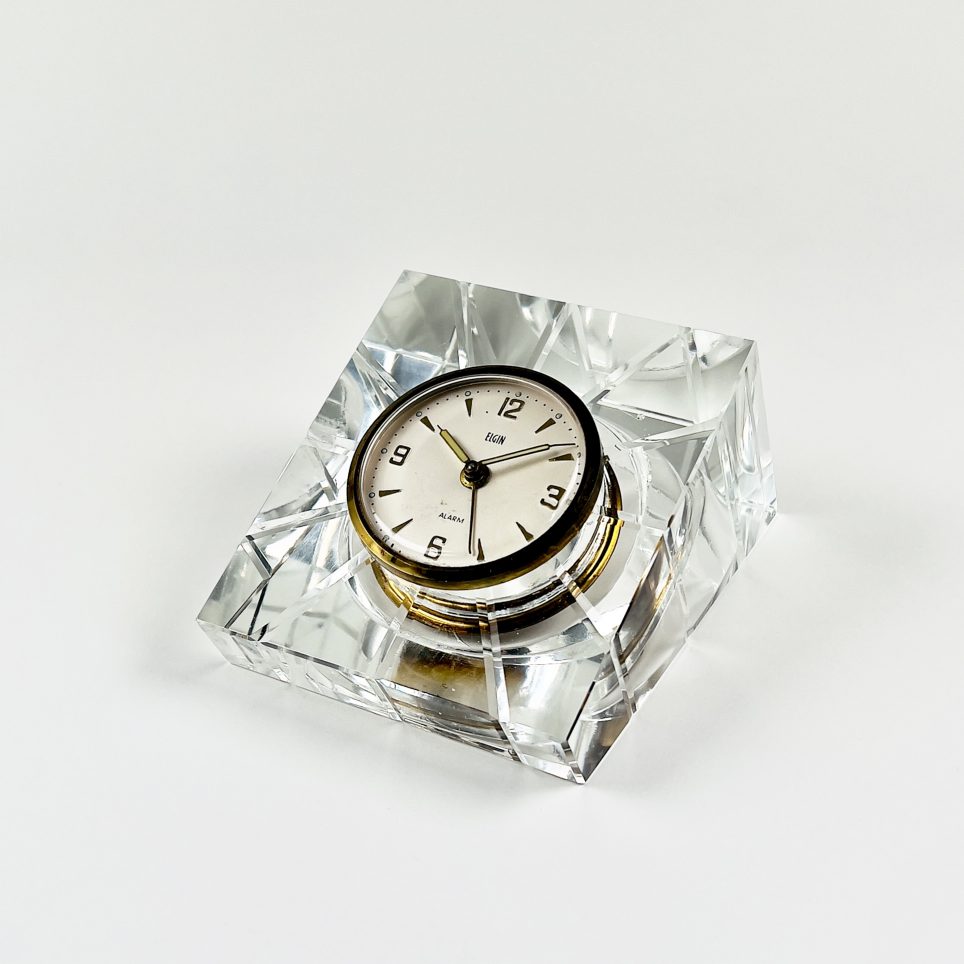 HORLOGE ELGIN GLASS CIRCA 1960 – ECY Gallery