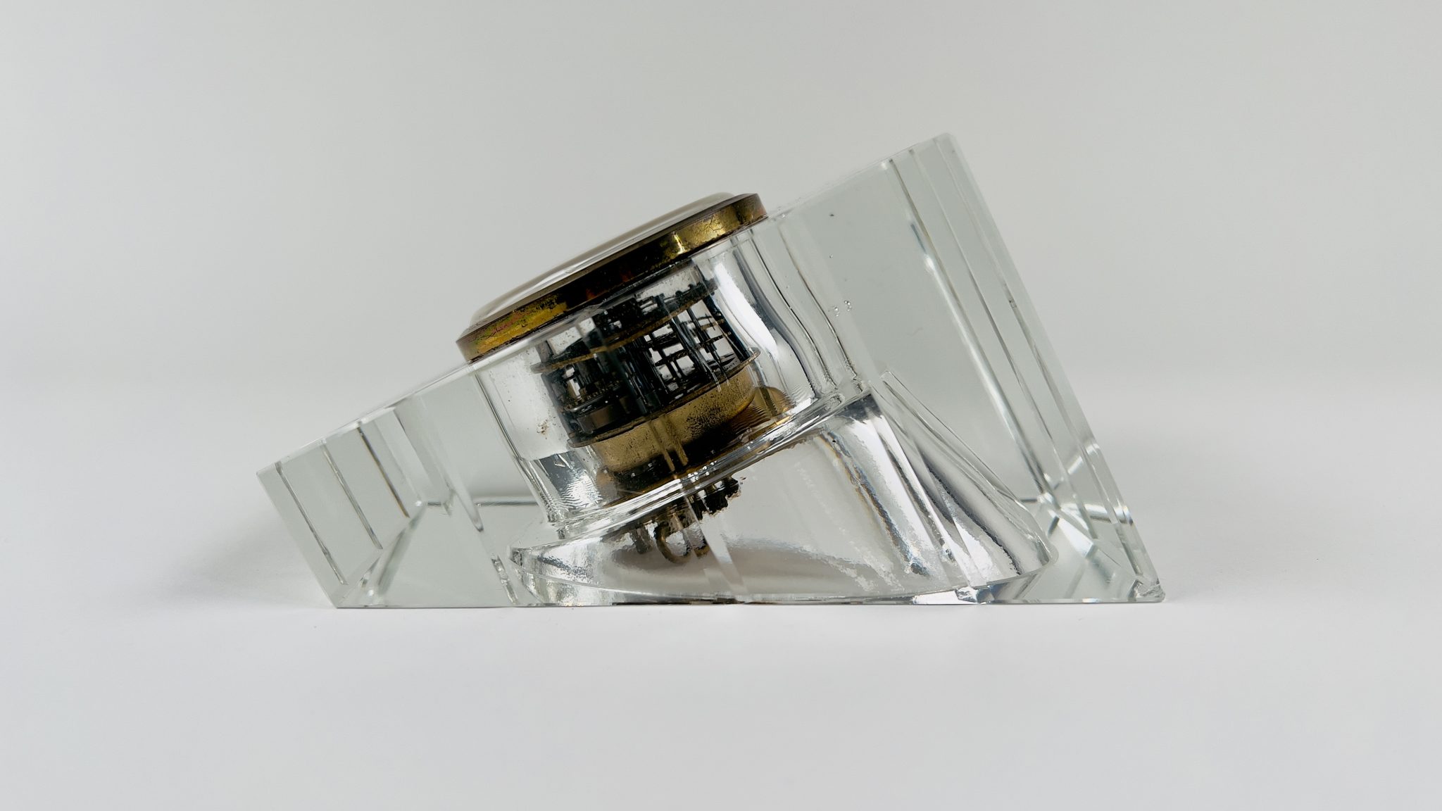 HORLOGE ELGIN GLASS CIRCA 1960 – ECY Gallery