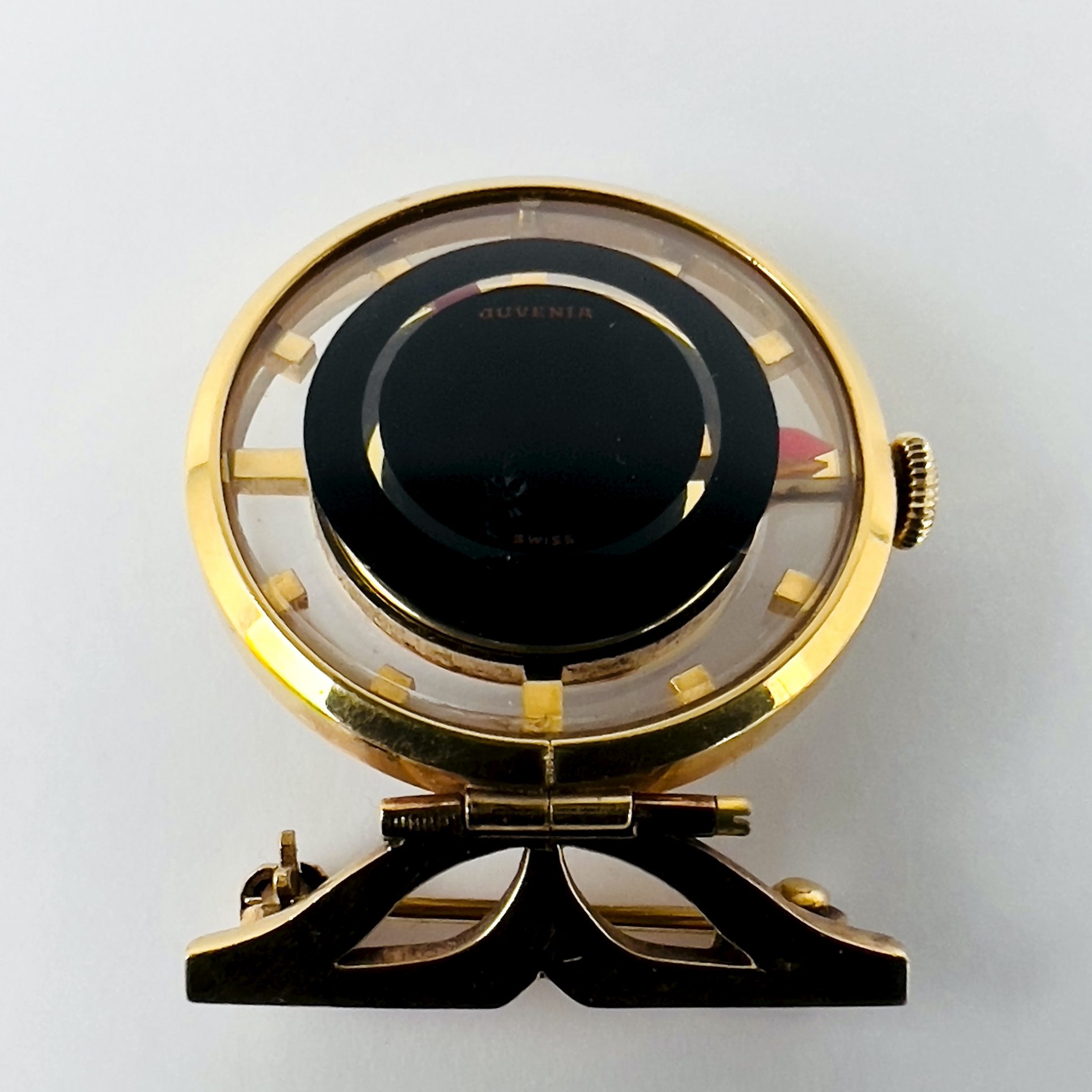 JUVENIA MYSTERY CIRCA BROCHURE WATCH 1950 - ECY Gallery