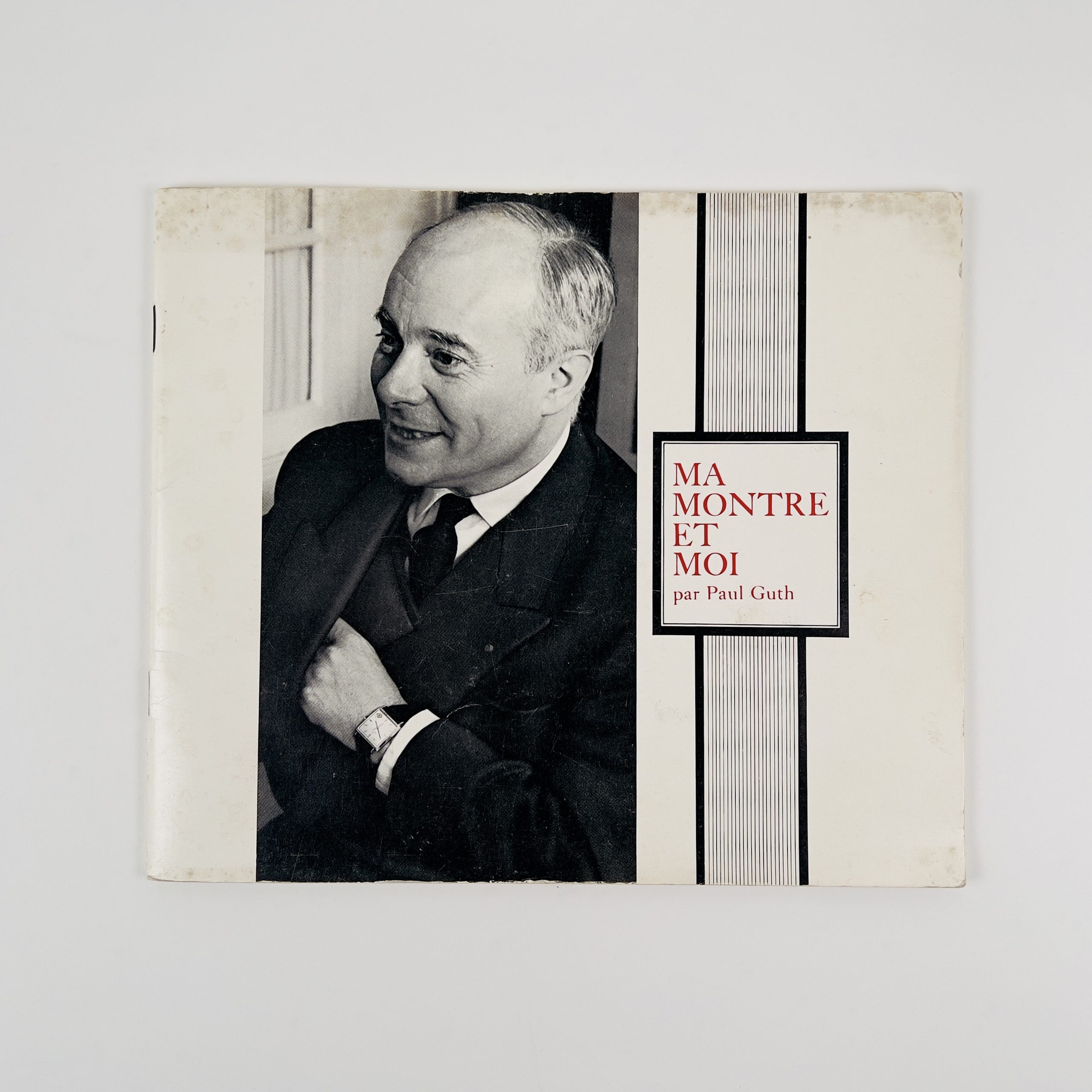 BOOK ZENITH-MA MONTRE ET MOI BY PAUL GUTH 1965 - ECY Gallery